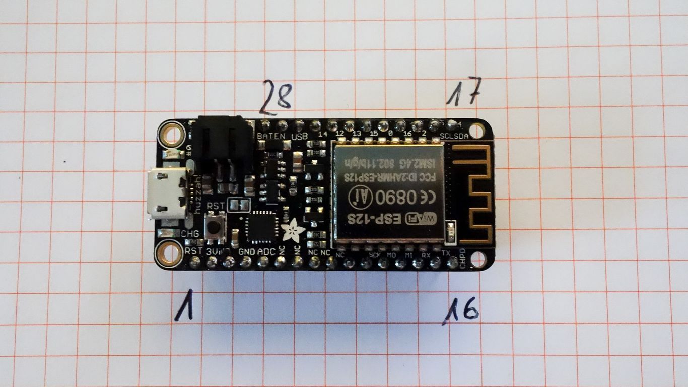 dev-eth0.de - Adafruit Feather / Featherwing Pinouts